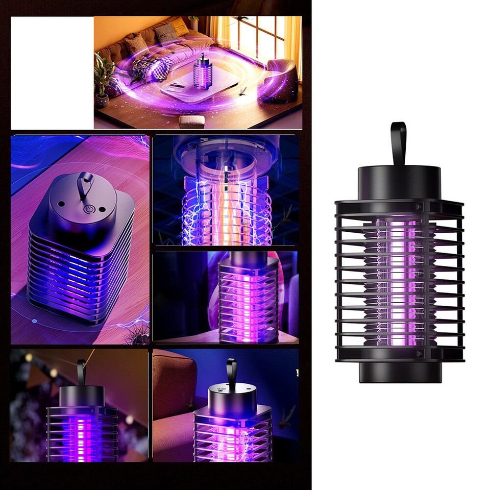 Electric Fly Bug Zapper Mosquito Insect Killer Light USB Trap Pest ...