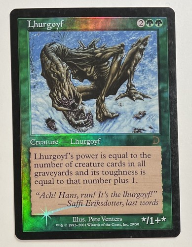 MTG LHURGOYF (FOIL) Deckmasters (OldManMTG 003-165) | eBay UK