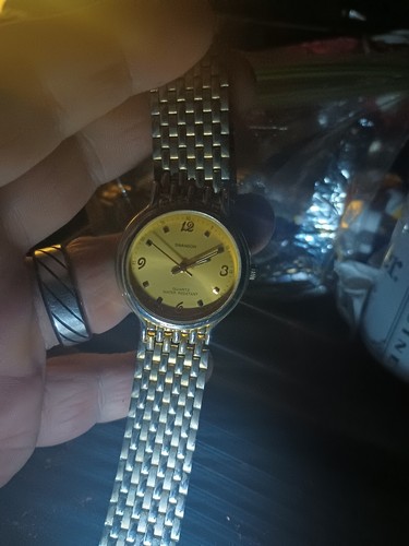 VINTAGE SWANSON QUARTZ WRIST WATCH ADJUSTABLE BAND Untested Parts Or ...