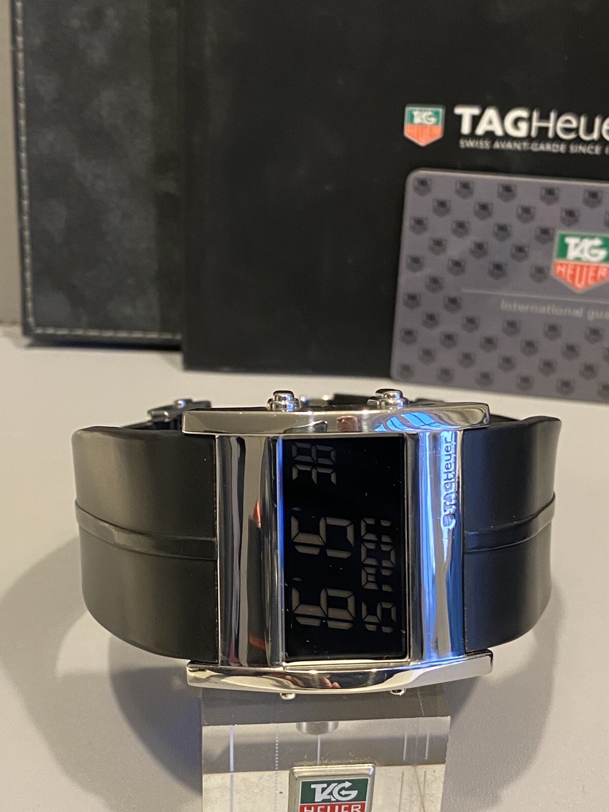 Tag Heuer F1 Microtimer Mens Digital Watch Model CS111C-1 Excellent ...