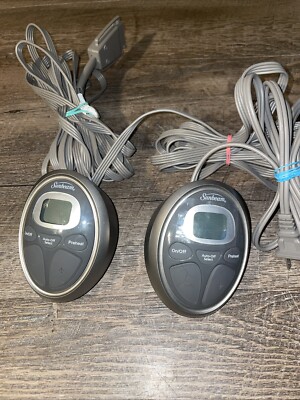 Sunbeam Dual P85KQA 4-Prong Heated Blanket Cord Replacement Controller ...