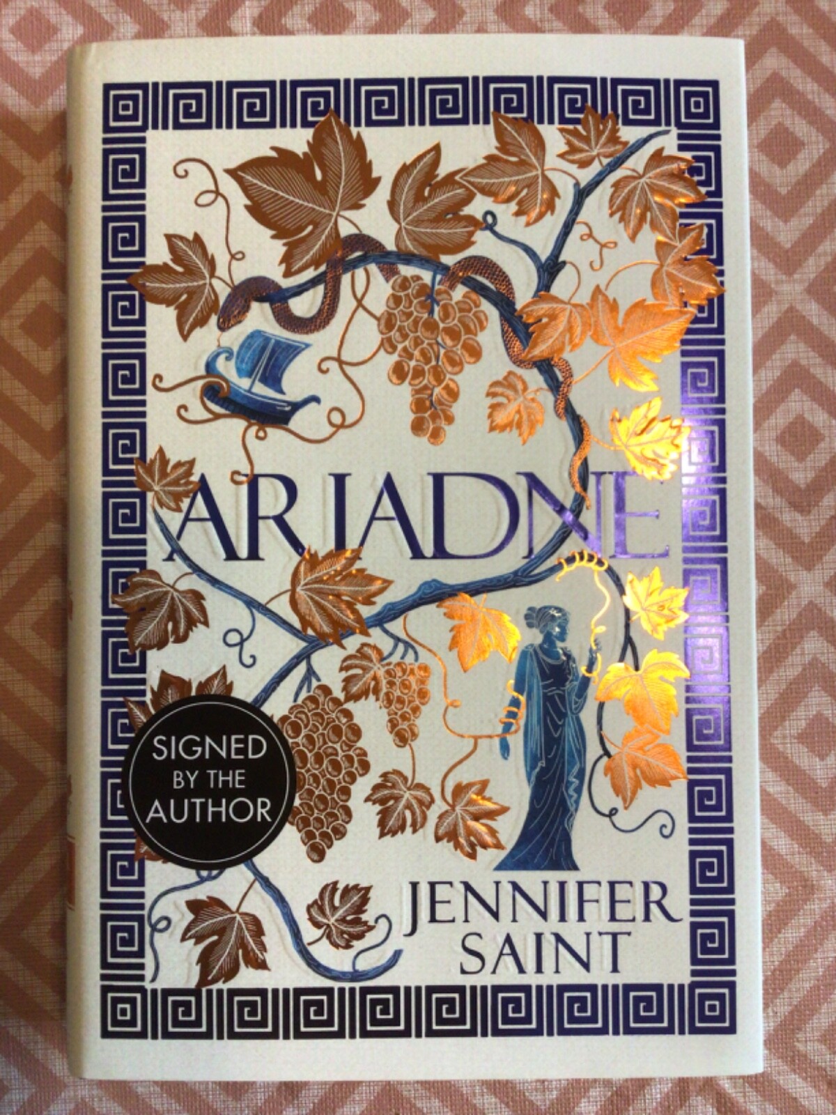 Ariadne - Jennifer Saint - Super Ltd HB 1stEd - signed by the author ...