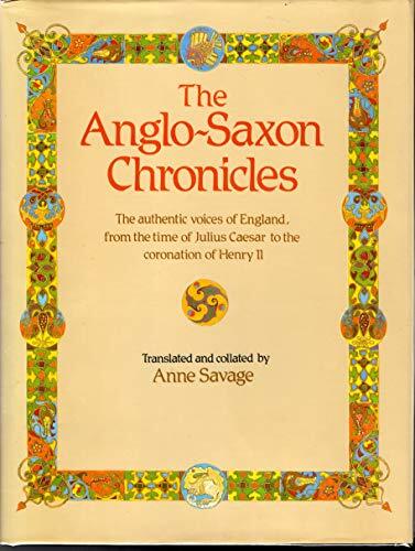 ANGLO-SAXON CHRONICLES By Anne Savage - Hardcover | eBay