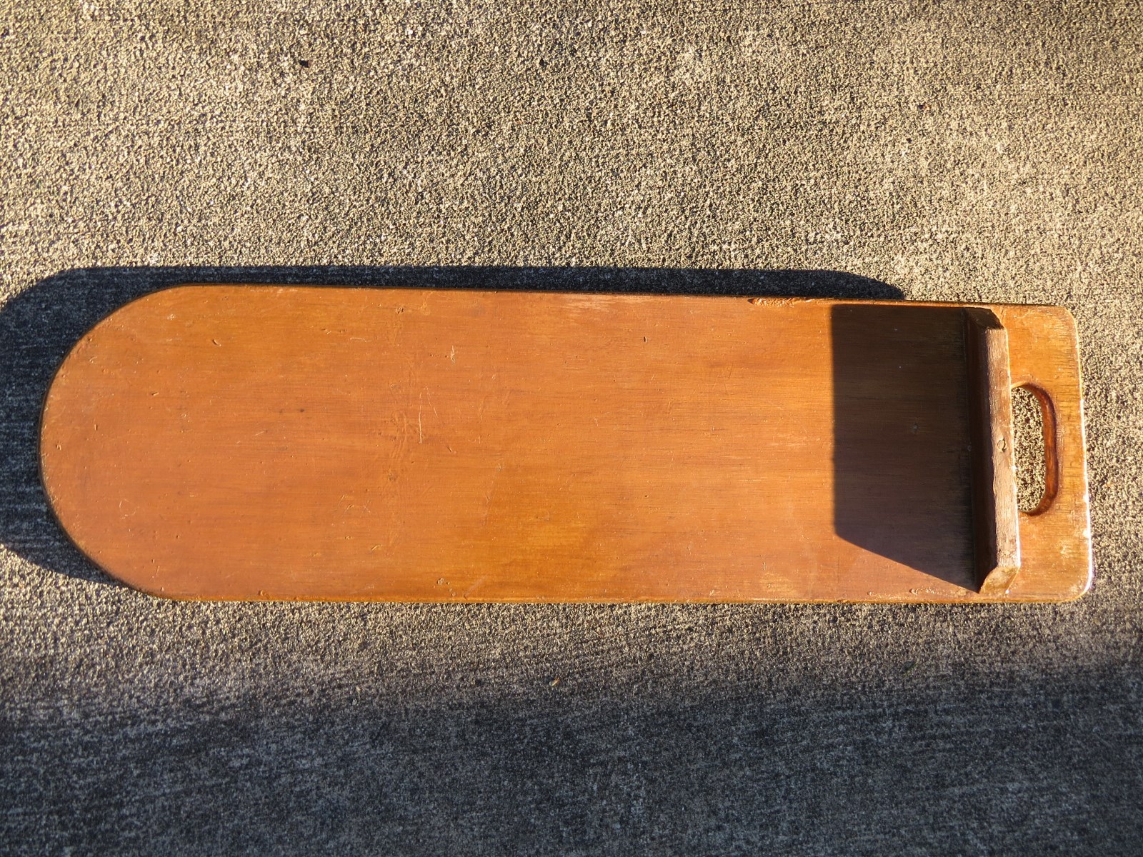29+3/8 INCH X 8+11/16 INCH WOOD CENTER BOARD RUDDER SAIL BOAT SHIP ...