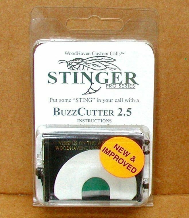 New Woodhaven Stinger Pro Series BuzzCutter 2.5 Turkey Call - Diaphragm ...