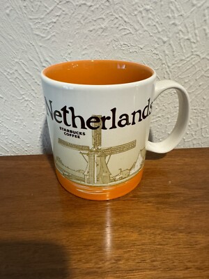 RARE Starbucks Coffee NETHERLANDS Mug 2012 Global City Icon Series 16 ...