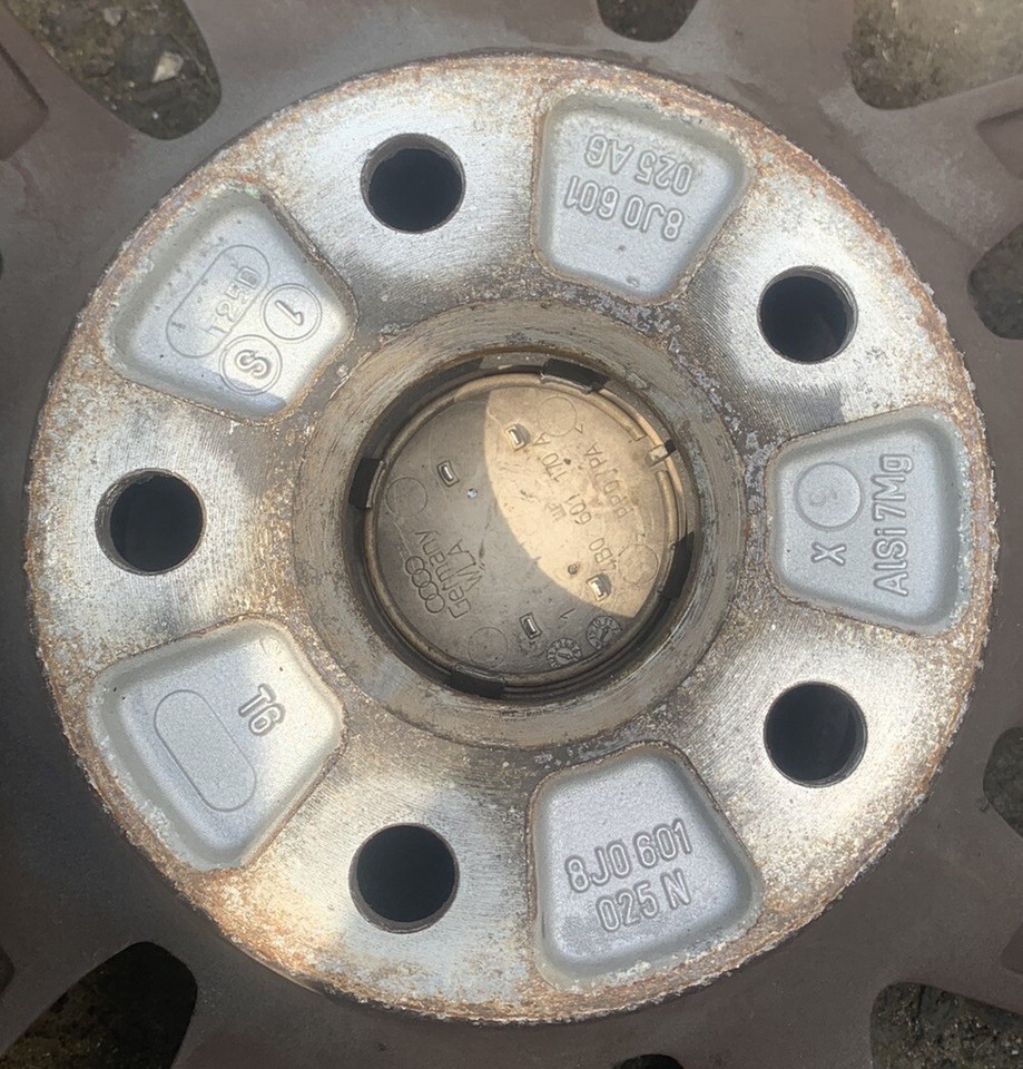 AUDI TT TTS MK2 8J RS4 2007-14 19 INCH LE MANS ALLOY WHEEL & TYRE ...