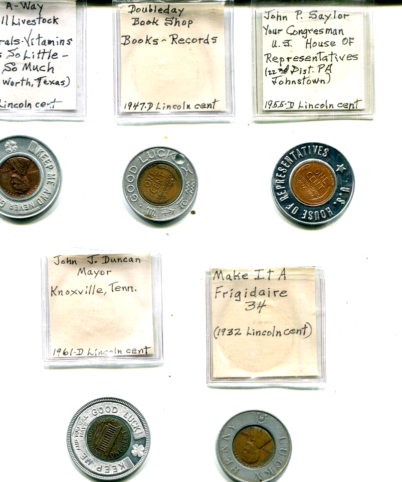 ENCASED CENTS LOT OF 5 DIFFERENT AS SEEN LOT 3 | eBay