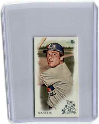 2019 Topps Allen & Ginter A&G Back Mini Gary Carter Montreal Expos #138 ...