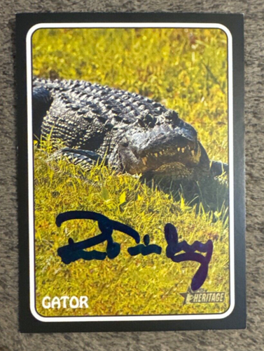 2024 Topps Heritage RON GUIDRY Autographed Gator Baseball Card #75Z-18 ...