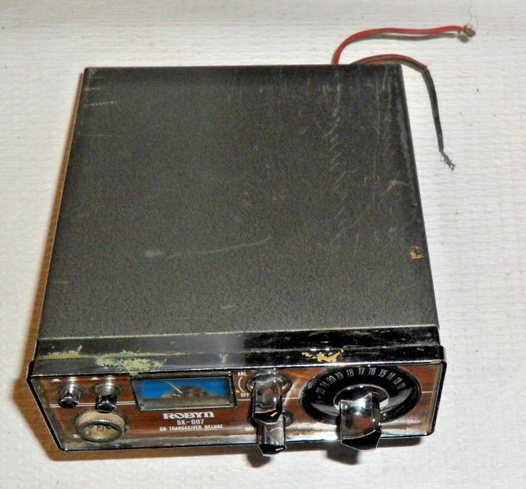 Vintage Robyn CB Mobile Transceiver Model SX-007 23 Channel Radio ...