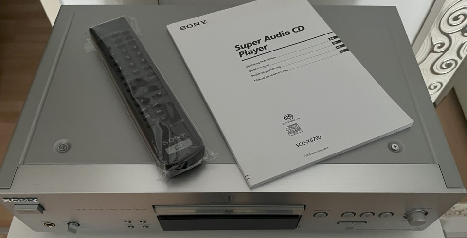 Sony SCD-XB790 QS-Serie Super Audio SACD CD Player + FB + BDA | eBay