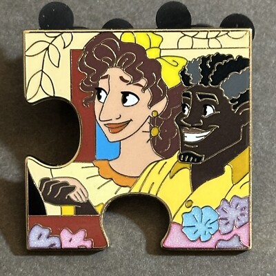 Disney Parks Encanto Puzzle Pin Set 2024 Felix & Pepa Madrigal LE 600 ...