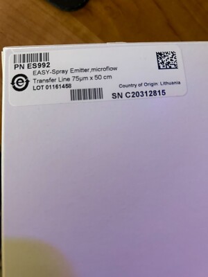 EASY-SPRAY EMITTER, MICROFLOW ES992 - THERMO SCIENTIFIC | eBay