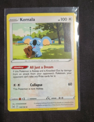 Komala 149/196 Pokemon TCG Card Lost Origin 2022 Near Mint NM | eBay