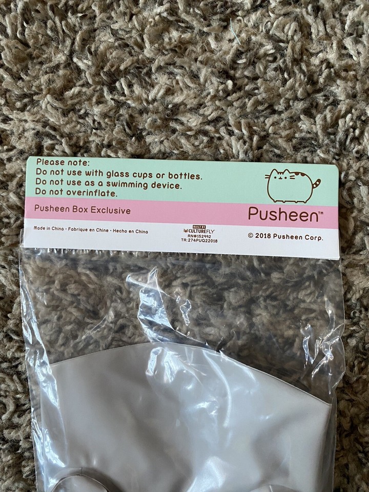 Summer 2018 Pusheen Box Inflatable Beverage Float New | eBay