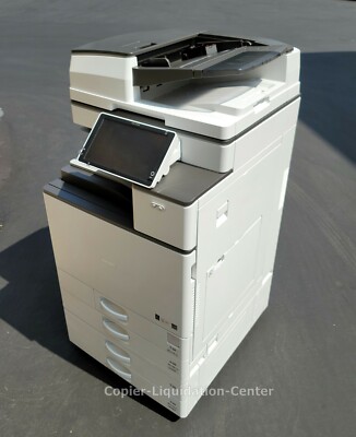 Ricoh Aficio MP C4504 Color Laser Multifunction Printer Scanner Meter ...