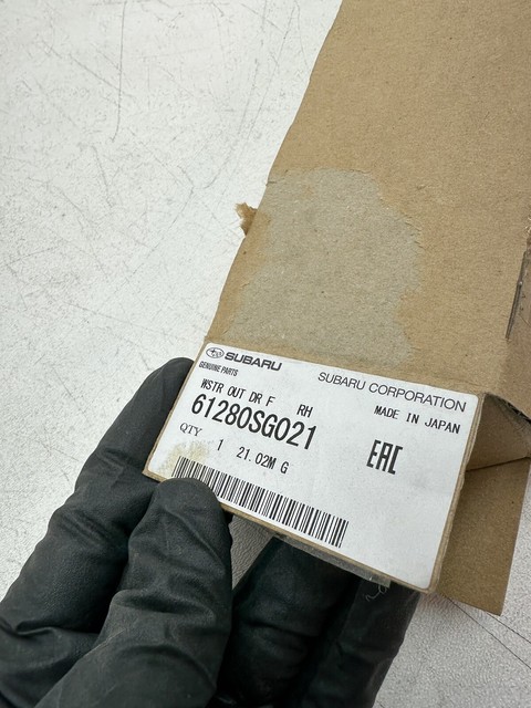 Genuine Subaru WSTR out Dr F Right-hand 61280SG021 for sale online | eBay