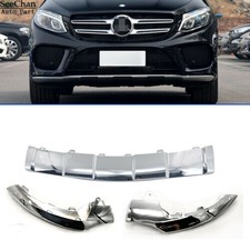 2016 - 2019 MERCEDES Gle350 Front Bumper Chrome Valance Trim OEM ...