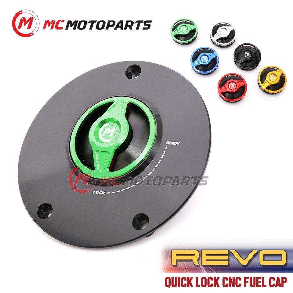 CNC Quick Lock Release Fuel Cap For ZX-10R 06 07 08 09 10 11 12 13 | eBay