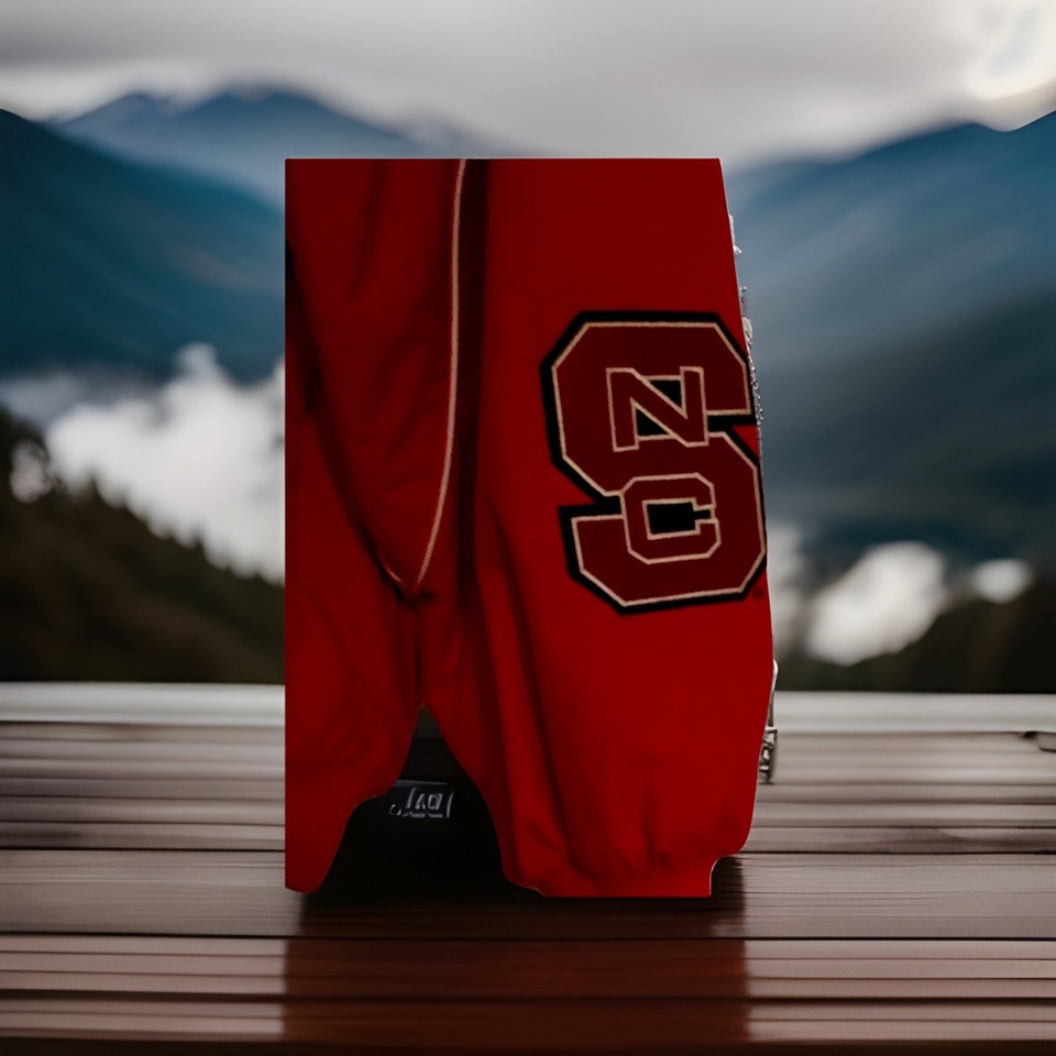 Majestic NC State Wolfpack Men's Red Jacket NCAA Fan Apparel | eBay