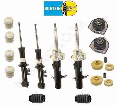 For Mini Cooper R56 Base Front Struts & Rear Shocks Mounts Bumps ...