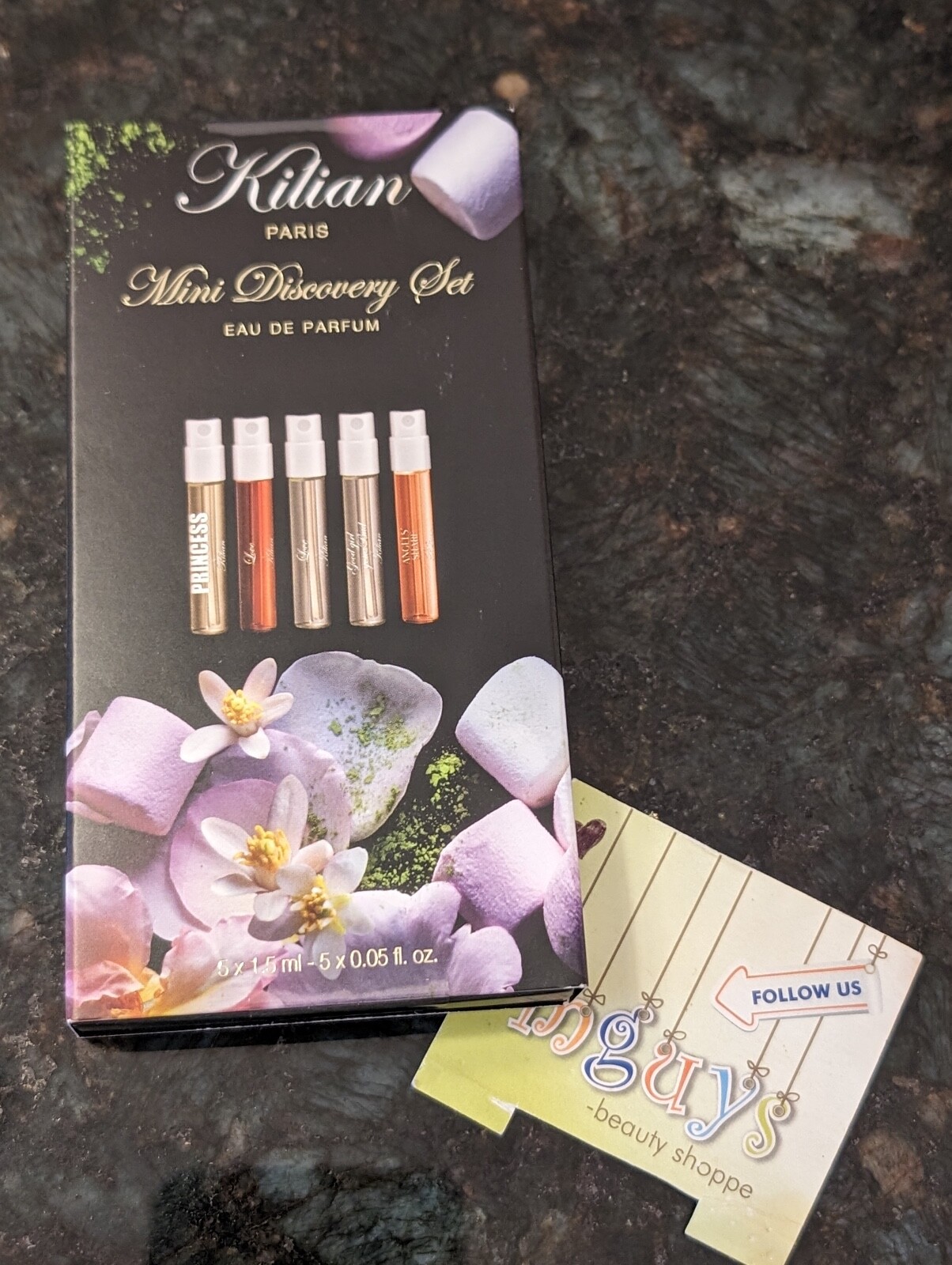5 x KILIAN Eau De Parfum Spray Icons Mini Discovery Set Perfume Sample ...