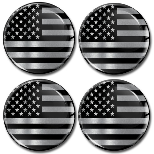 4 x 68mm Silicone Stickers For Wheel Center Centre Hub Caps Badge USA ...