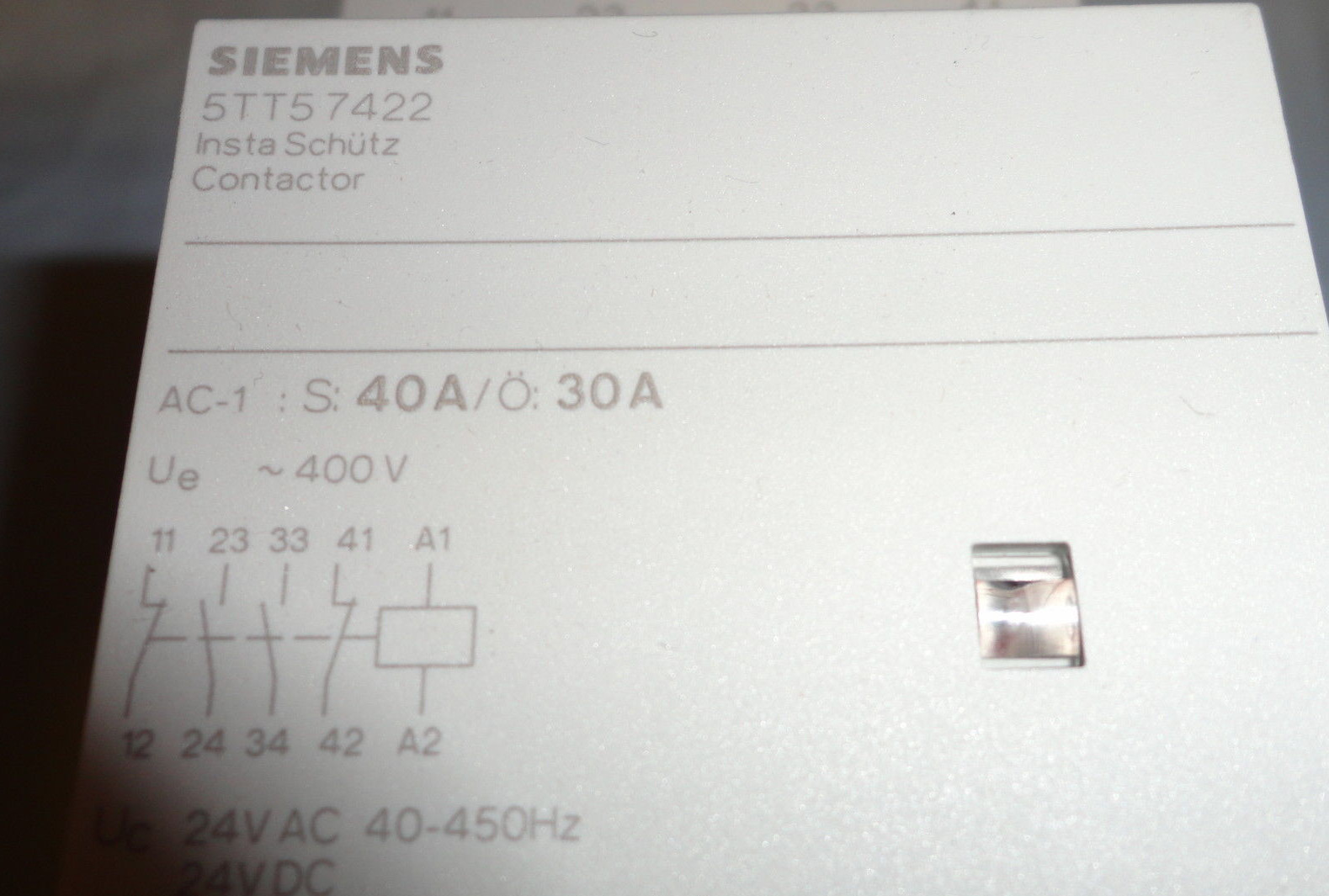 Siemens 5TT5 742 2 Contactor 5TT57422 2NC 2N0 New | eBay