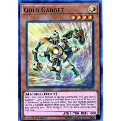 GOLD GADGET *** ULTRA RARE MINT/NM DUPO-EN043 YUGIOH! | eBay