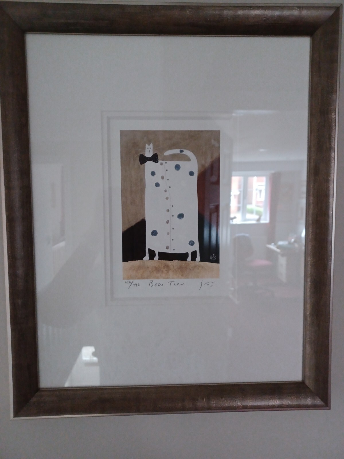 GOVINDER Nazran Framed Straight Tie and Bow Tie Limited edition prints ...