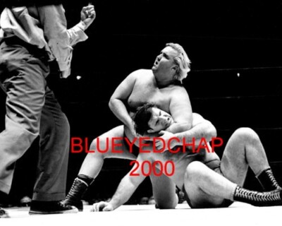 DR JERRY GRAHAM VS BRUNO SAMMARTINO WRESTLER 8 X 10 WRESTLING PHOTO NWA ...