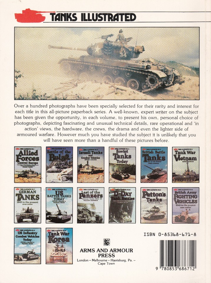 Patton's Tanks by Steven Zaloga Tanks WWII US Armor Photo Refrence Book ...