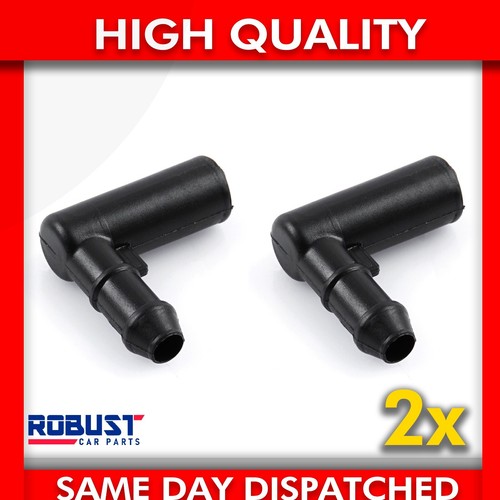 2X WINDSCREEN WASHER HOSE CONNECTOR FOR VAUXHALL ASTRA ZAFIRA 13257350 ...