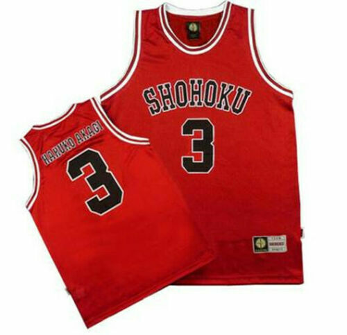 SLAM DUNK Costume Shohoku Basketball #10 Sakuragi Hanamichi Jersey Vest ...