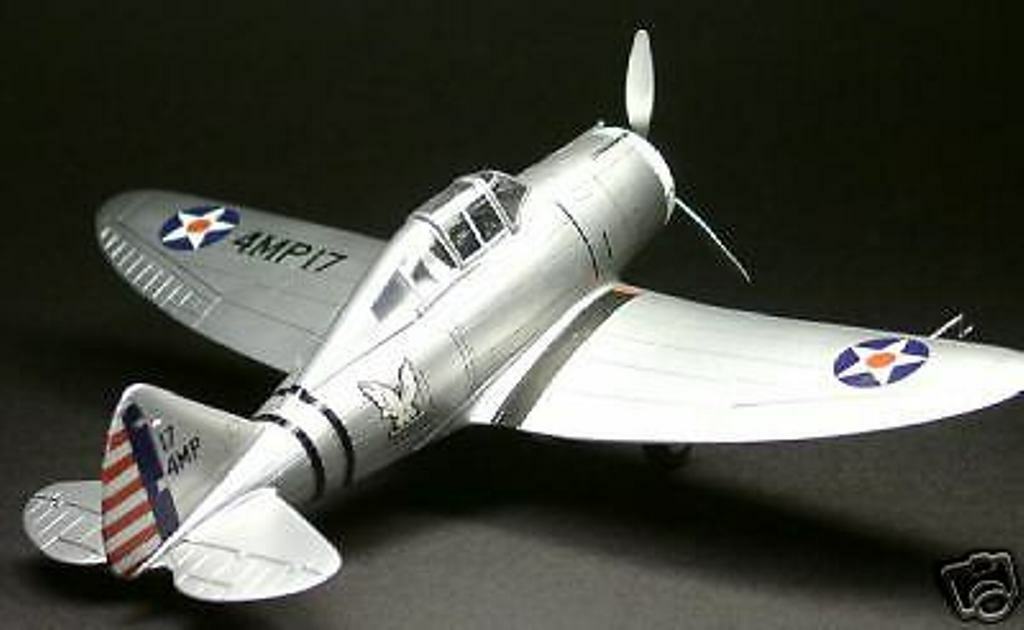 Seversky P-35 Airplane P35 Wood Desktop Kiln Model Regular Free ...