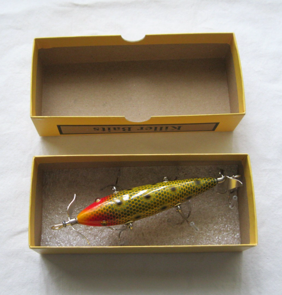Rusty Jessee Killer Bait 2012 Frog Scale RE 150 Lure Signed W/Box ...