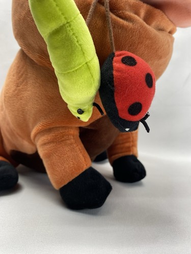 Disney Parks Lion King Pumbaa Warthog Grub Worm Lady Bugs Mouth Stuffed ...