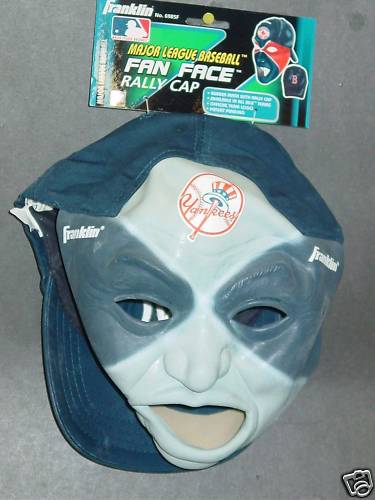 MLB New York Yankees Fan Face Mask With Rally Cap, NEW (Lot of 3) | eBay