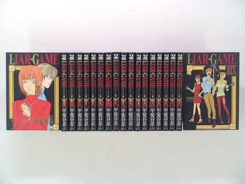 Liar Game by Kaitani Shinobu Volume 1-19 Complete Set Comic Manga Japan ...