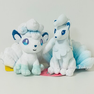 Pokemon Sitting Cuties Plush Alolan Vulpix & Ninetales Japan Set of 2 ...
