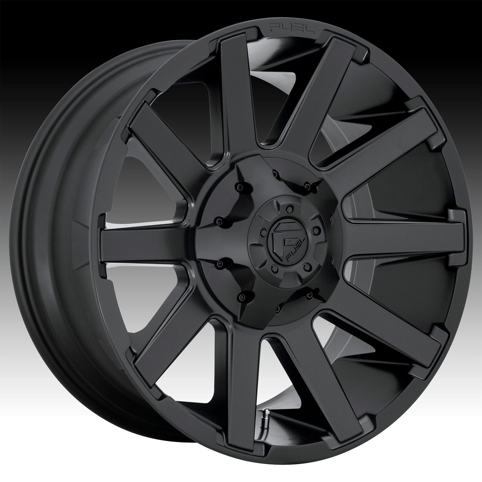 FUEL Contra D437 Rim 20X10 5X139.7/5X150 Offset -18 Satin Black ...