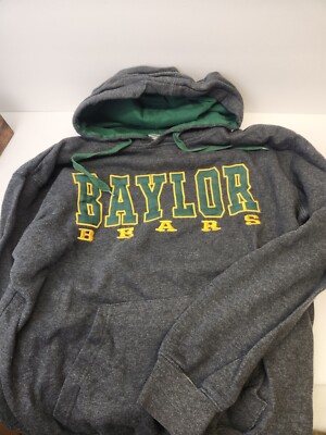 Baylor University Nike Hoodie Sweatshirt Pullover BU Bears Green Men's ...