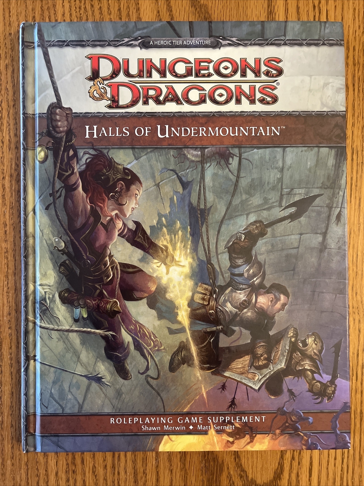 HALLS OF UNDERMOUNTAIN W/MAP - Dungeons & Dragons 4E 9780786959945| eBay