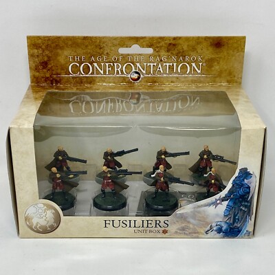 Rackham Confrontation: Griffin - Fusilier Unit Box - 8 Models with Card ...