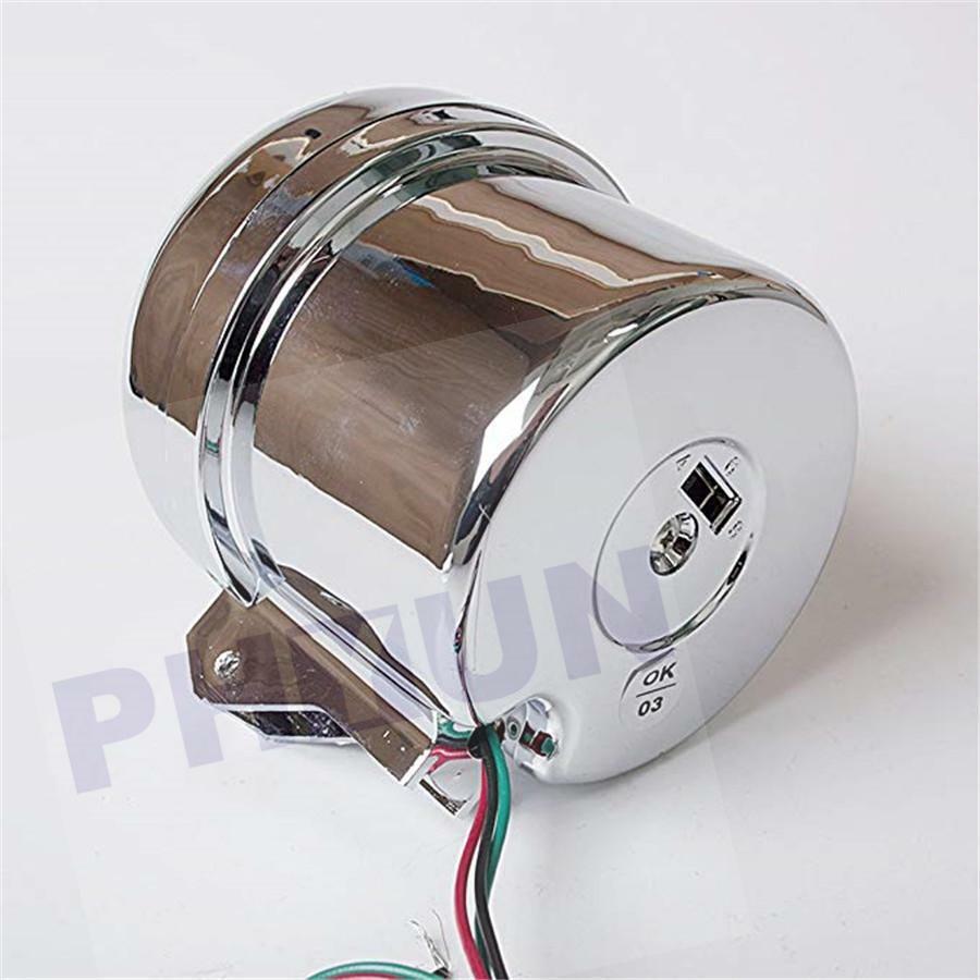 3.75" 12V Car Tachometer Gauge 0-8000 RPM For 4 6 8 Cylinder Engine 7 ...