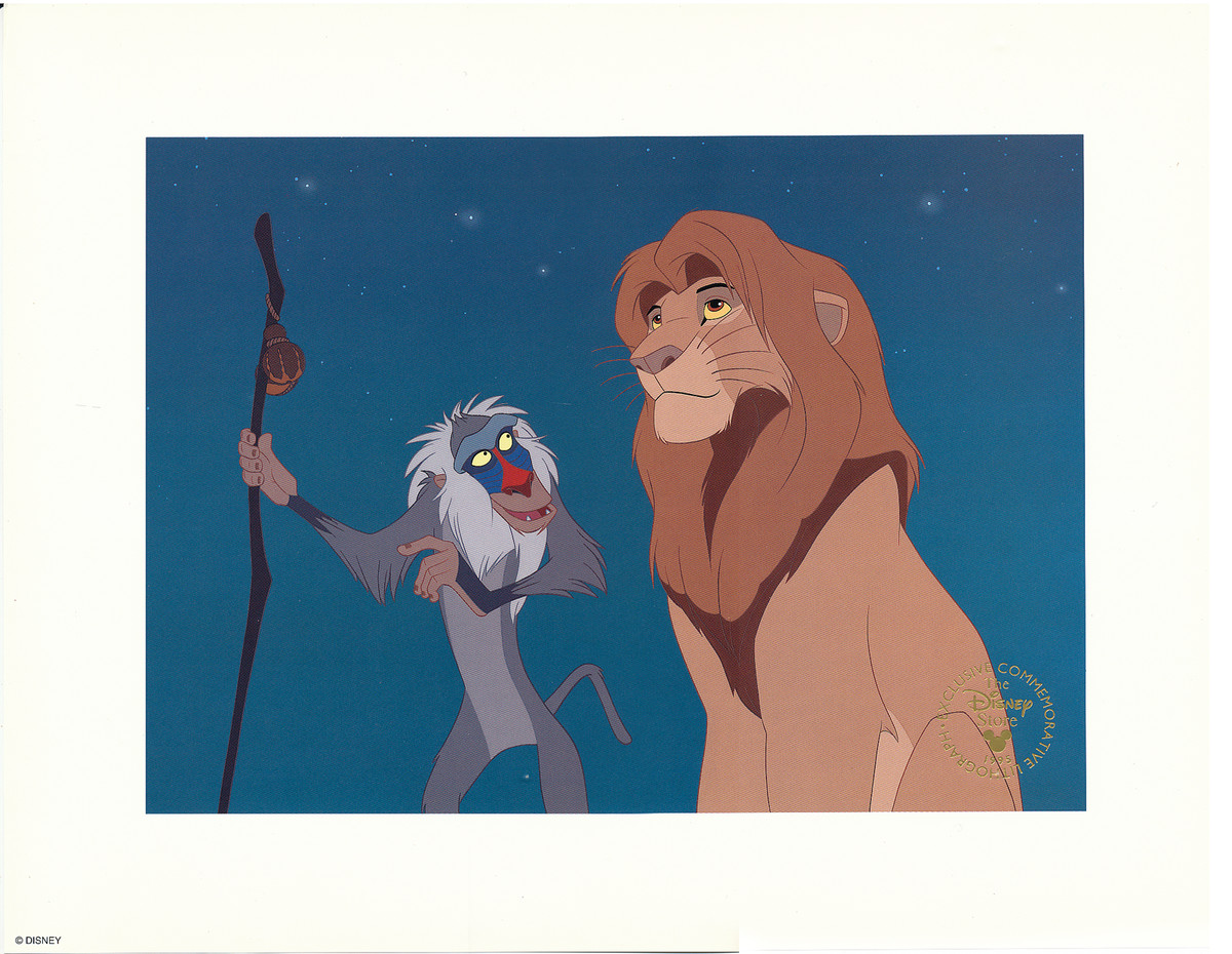 Lion King Simba Drawing Rafiki