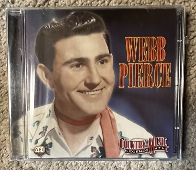 Webb Pierce Cd Country Music Legends - 2 Disc Set - 2006 Sanctuary New ...