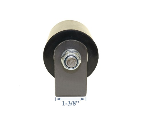 Slide Gate Roller 3" Inch Top Guide Rubber Rolling Metal Door Wheel ...