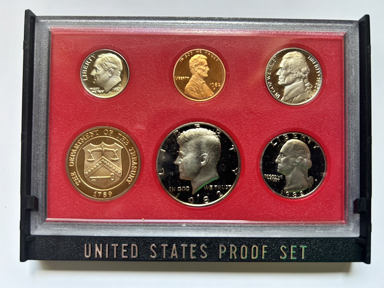 1982 Clad Proof Set U.S. Mint Original Government Packaging OGP | eBay